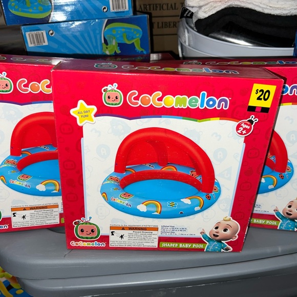 Games | Cocomelon Shaded Baby Pool Brand New In Box | Poshmark
